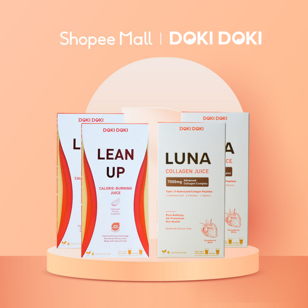 [Lean Up & Luna Bundle] Calorie Burning x Collagen Bundle - Boost Metabolism & Achieve Firmer ...