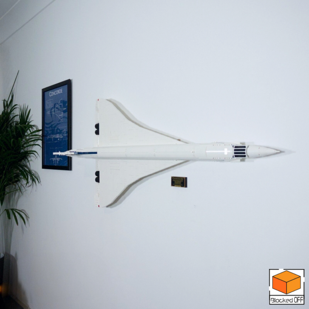 Flush Wall Mount For Lego Icons Concorde (10318) | Shopee Singapore