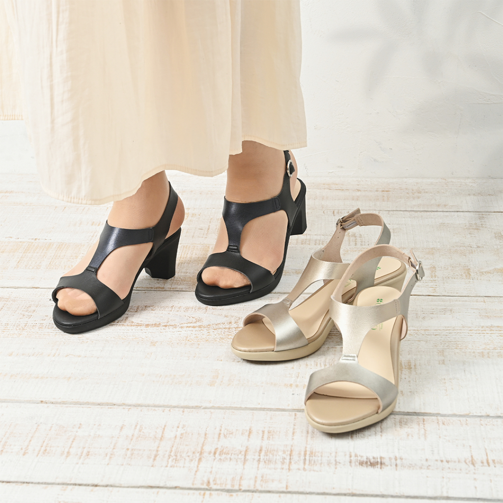 [COCORO Japanese Shoes Store]COCORO 2049 Grace Line Wedge Sandal | Shopee Singapore