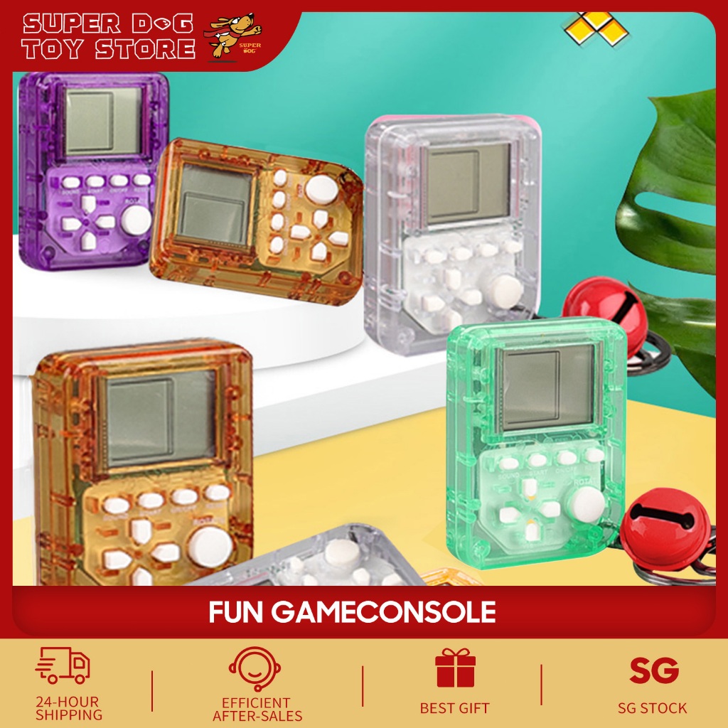 🌈Local Ship🌈Mini Tetris Game Machine Travel Portable Fun Game Machine ...