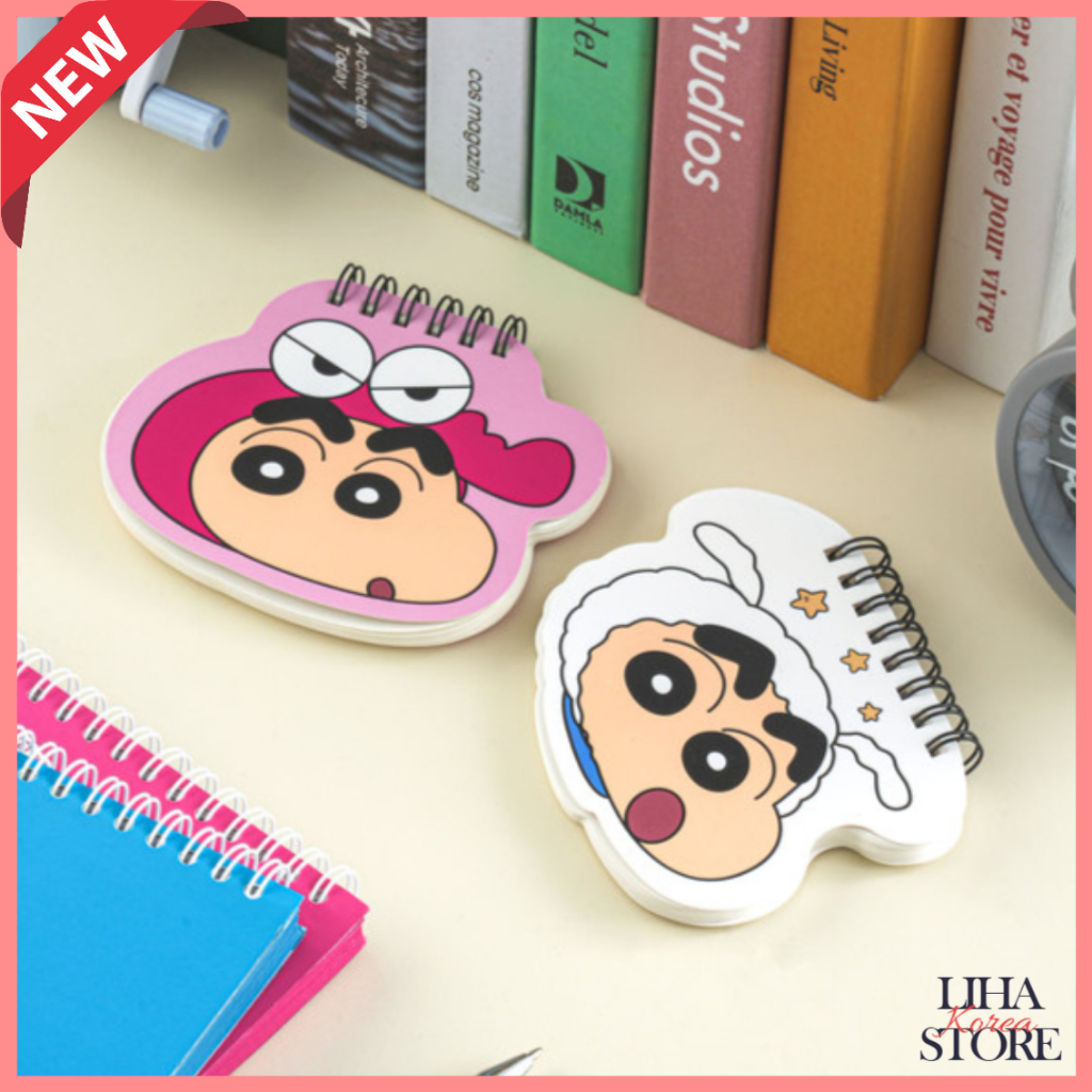Crayon Shin Chan Notebook Notepad Stationery(60sheets)Crayon Shin Chan ...