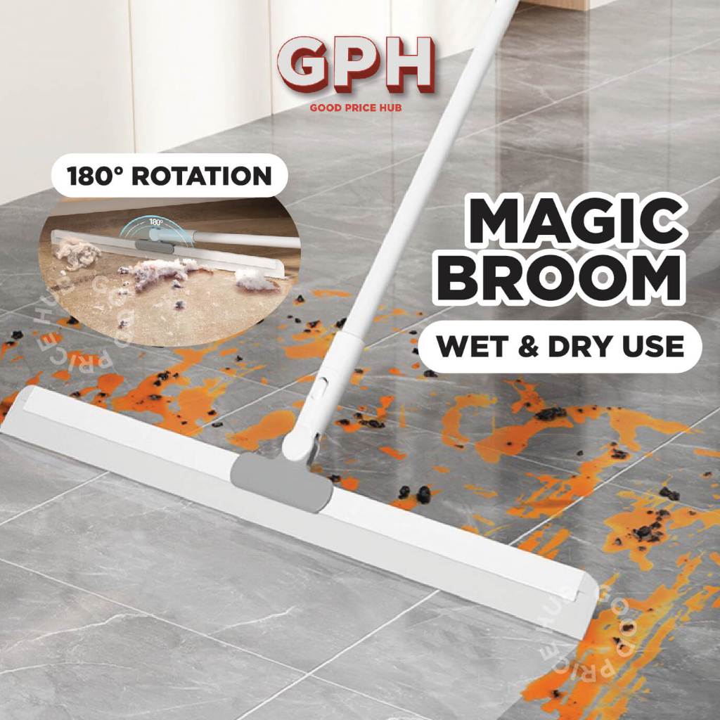 Magic Broom / Magic Mop / Wiper / Sweeper Broom | Shopee Singapore