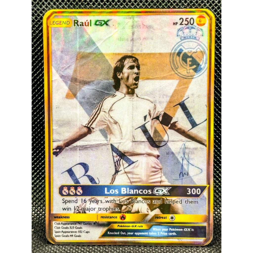 Real Madrid: Raul GX Pokemon Card (Legend) | Shopee Singapore