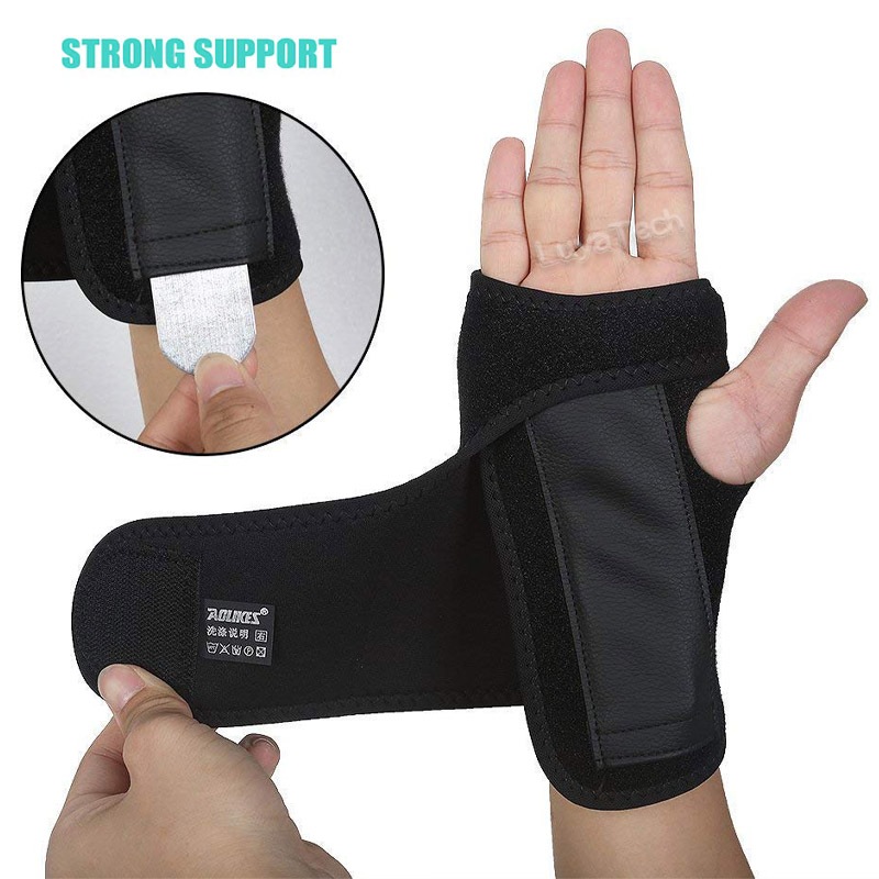 Wrist Brace for Carpal Tunnel Relief Wrist Guard Removable Splint Left ...