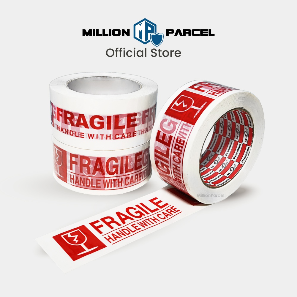 Millionparcel Fragile Tape | Adhesive Tape | OPP Tape | Clear Tape ...