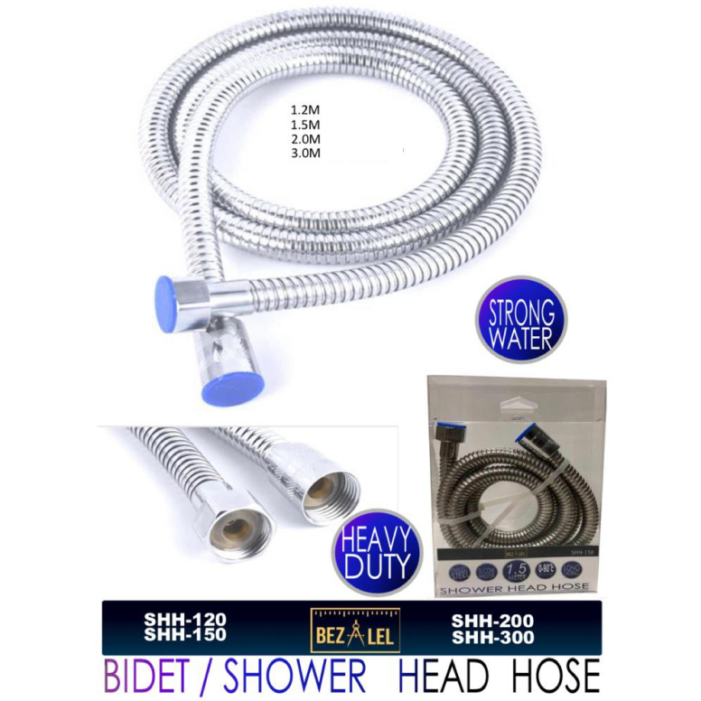 Bidet Hose Heavy Duty SUS304 1.2/1.5/2/3m (BEZALEL) | Shopee Singapore
