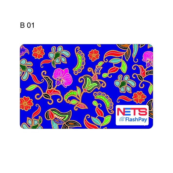 Batik Design Nets Flashpay Cards for Gifts and Souvenir | Shopee Singapore