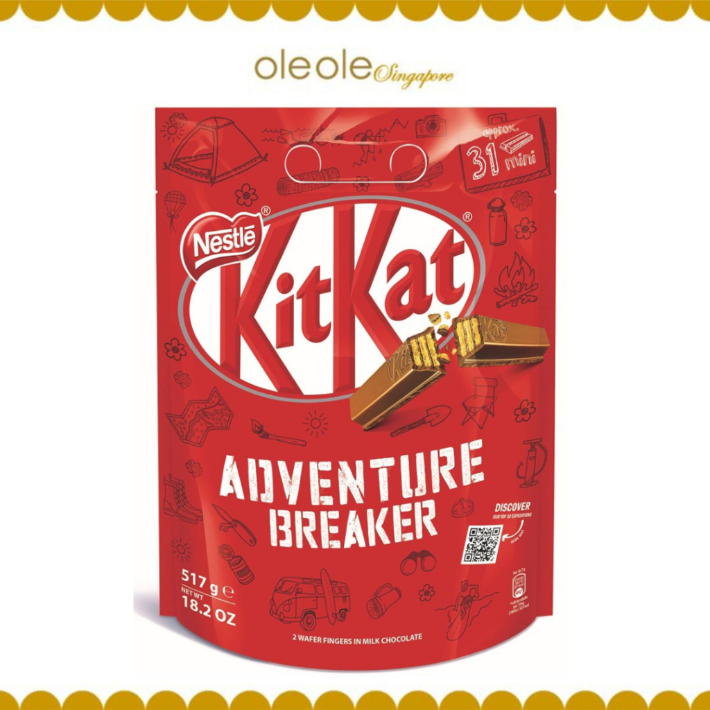 Kit Kat Share Bag Break Time 2.0 517g | Shopee Singapore