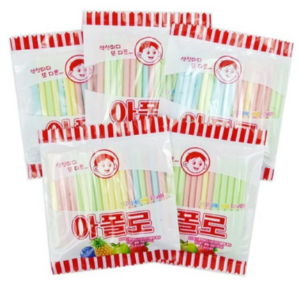 Apollo, Korean Nostalgic Snack, Schoolhouse Memories 18g X10pcs ...