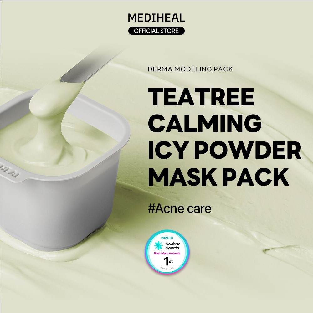 MEDIHEAL Derma Modeling Clay Pack (Madecassoside, Teatree, Hyaluronate ...