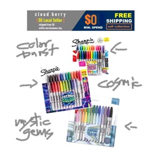 SHARPIE | FINE | COLOR BURST / GLAM POP / MYSTIC GEMS / COSMIC / FUN ...