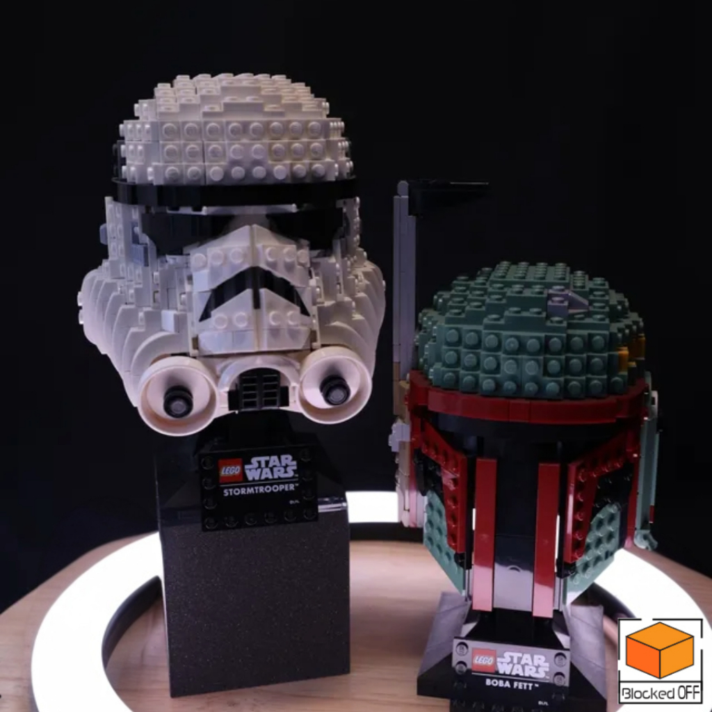 Display Riser for LEGO Starwars/Marvel/DC Helmet Collection | Shopee ...
