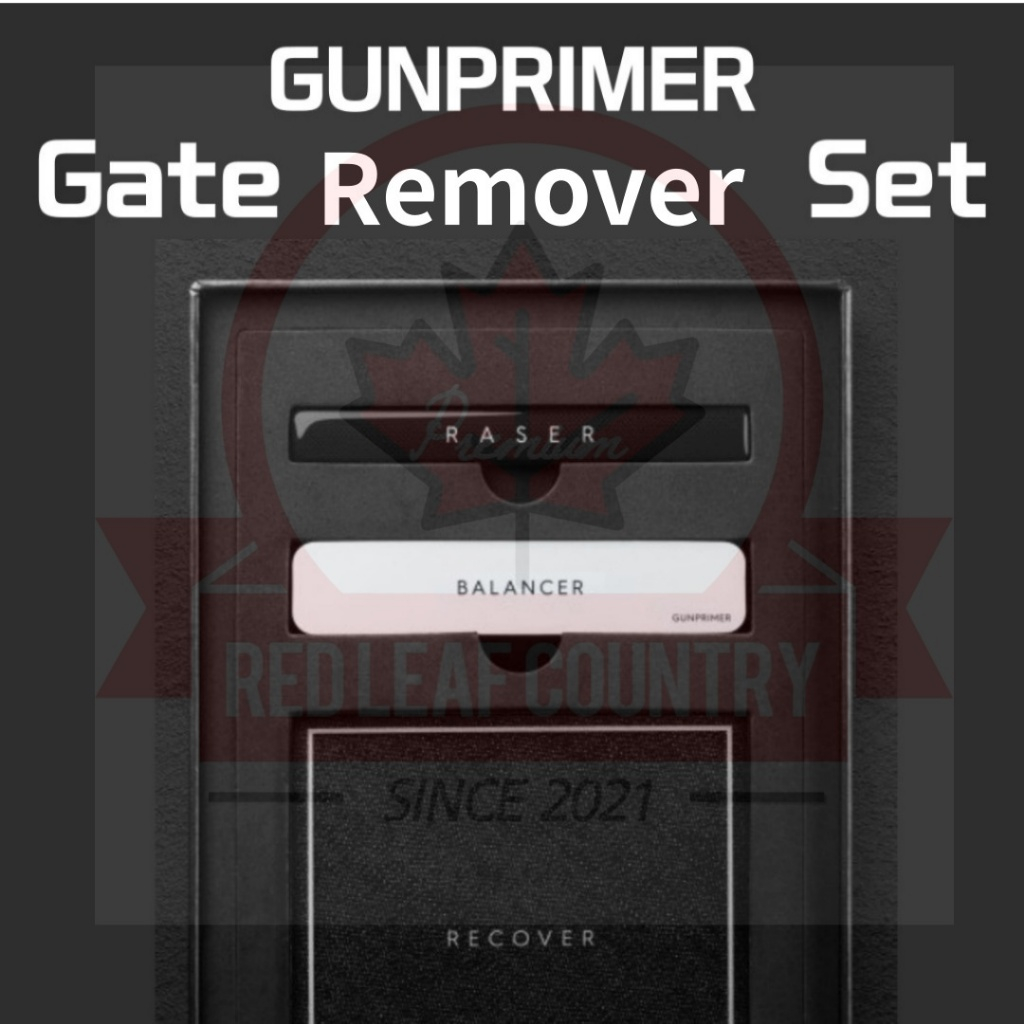 GUNPRIMER R-GRS Gate Remover Set Raser Origin+Balancer+Recover+Case ...