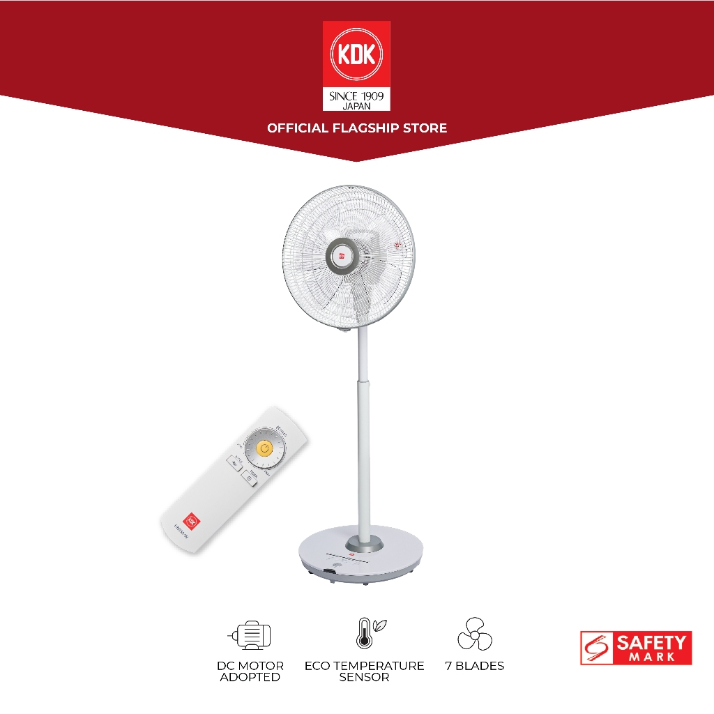 KDK HN35S DC Motor Stand Fan with Remote Control | Shopee Singapore