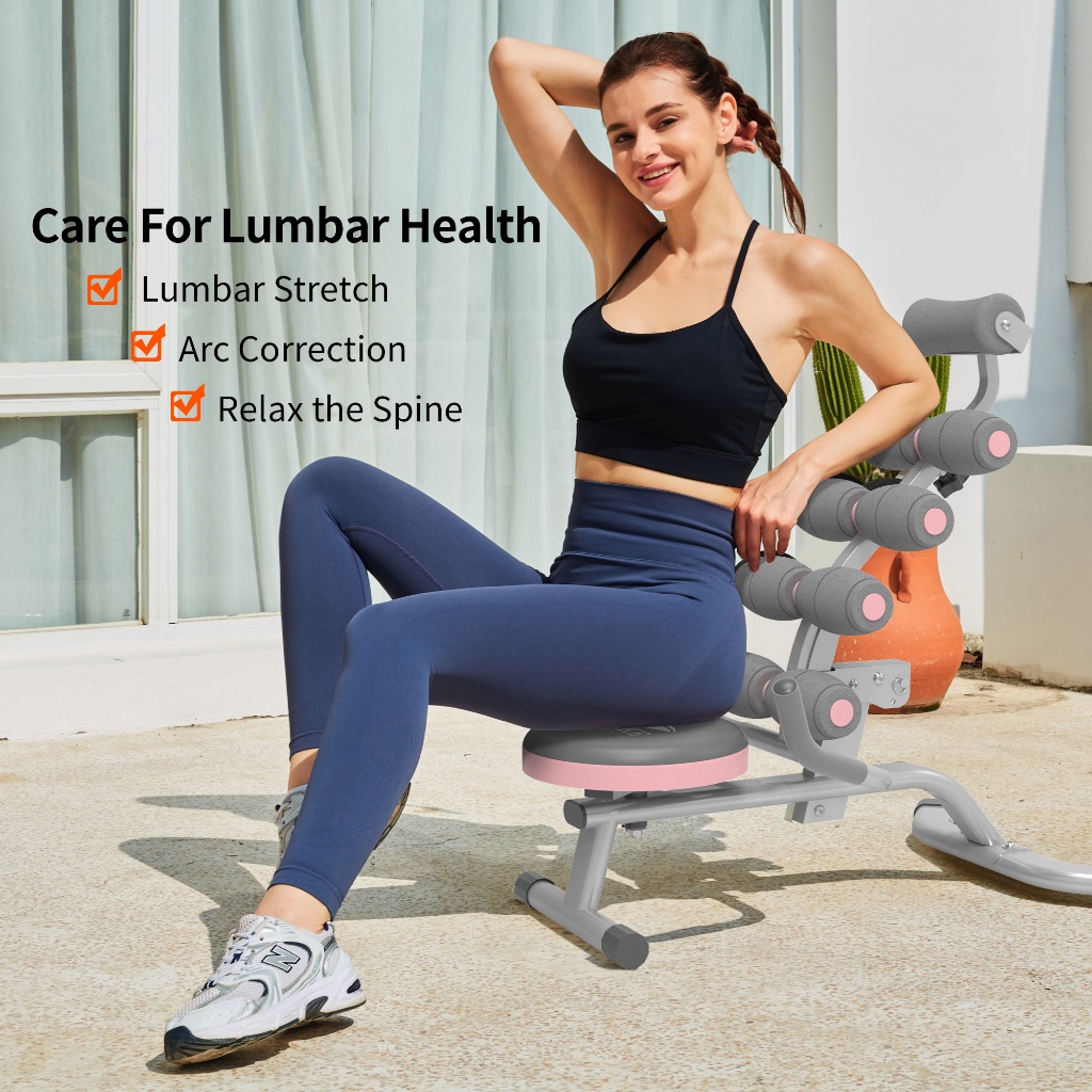 Lumbar Relief Device Back Relaxation Stretcher Spine Stretch Back ...