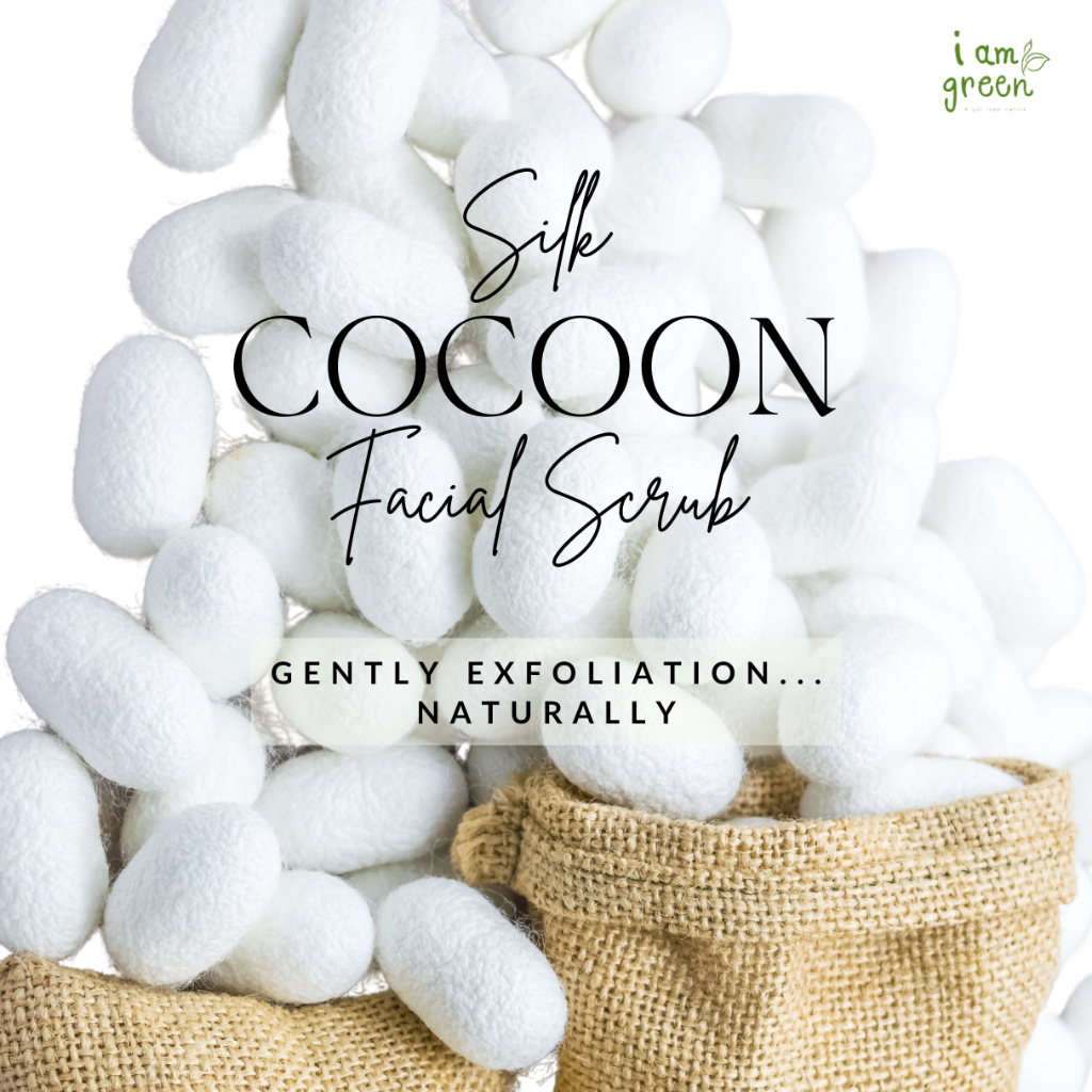 [SG Seller]Thai Silk Cocoon Facial Scrub - Product of Thailand (100% ...