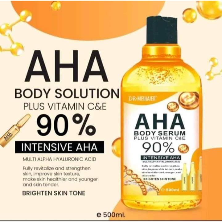 DR-MEINAIER AHA BODY SERUM 500ML (SG READY STOCK) | Shopee Singapore