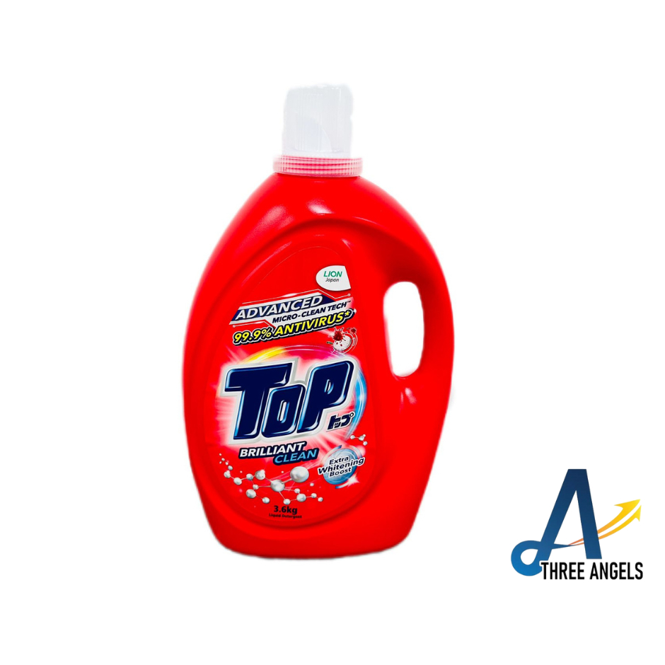 TOP Liquid Detergent - Brilliant Clean ( Red) 3.6kg | Shopee Singapore