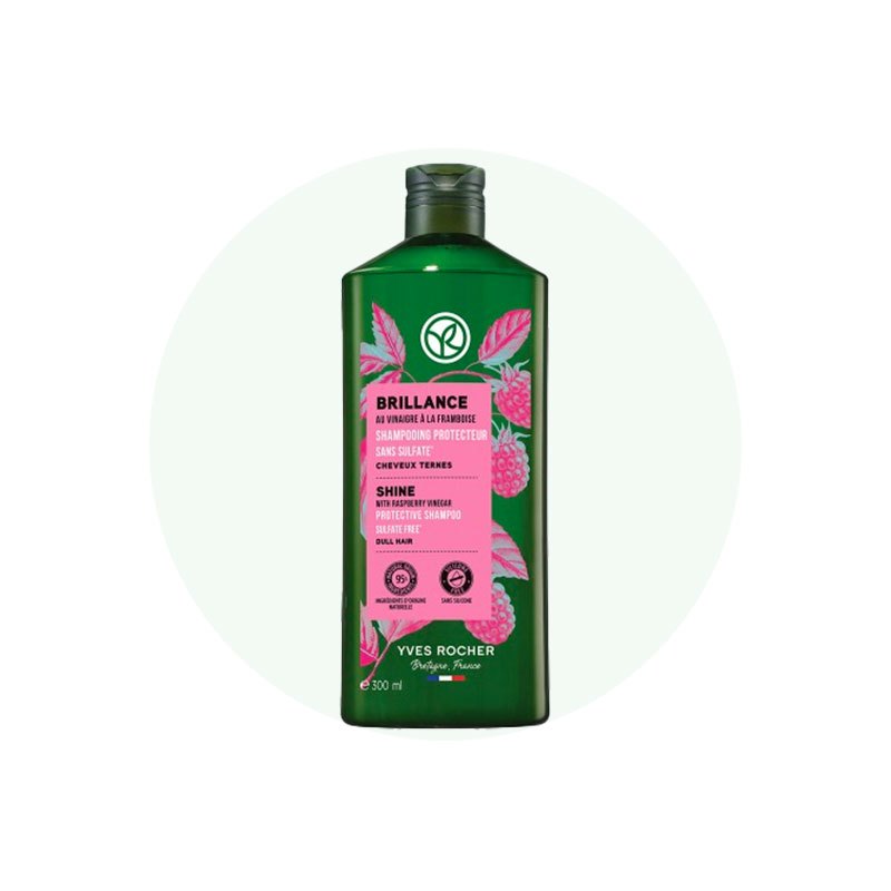 [YVES ROCHER] Shampoo 300mL Density Rescue / Raspberry Shine / Algae ...