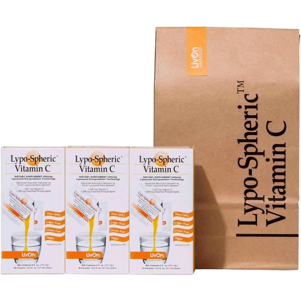 LivOn Laboratories Lypo-Spheric Vitamin C Gel (3 Boxes (Japanese Version) | Shopee Singapore