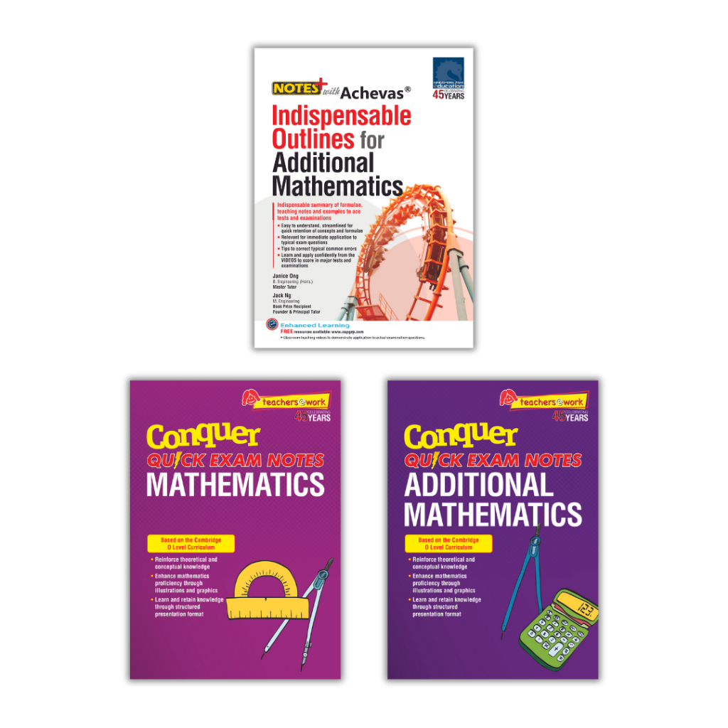 Maths & Additional Maths Guide Books For Upper Secondary Levels | Guide ...