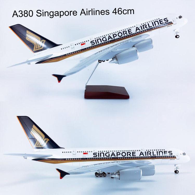 Singapore Airlines (SIA, SQ) AirBus A380 Airplane Model (1:160) [Model ...