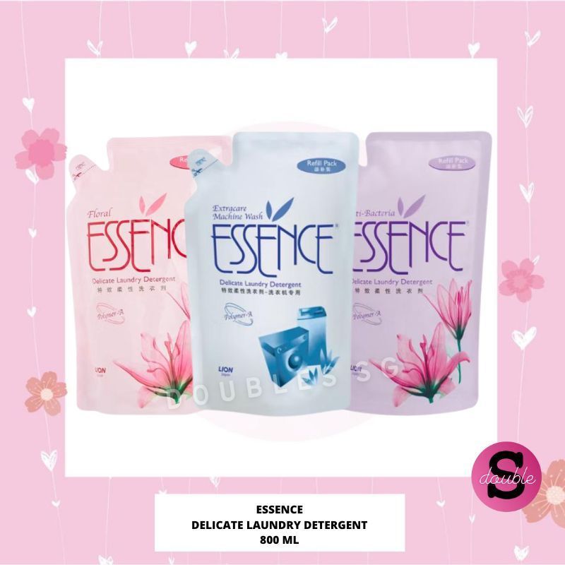 Essence Delicate Laundry Detergent Refill Pack 800ml | Shopee Singapore