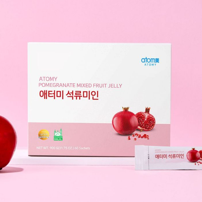 SG Stock Atomy Pomegranate Beauty Mixed Fruit Jelly (60 Packets) 艾多美 ...
