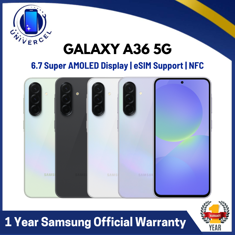 Samsung Galaxy A36 5G (8GB +256GB Storage) | NFC & eSIM Supported ...