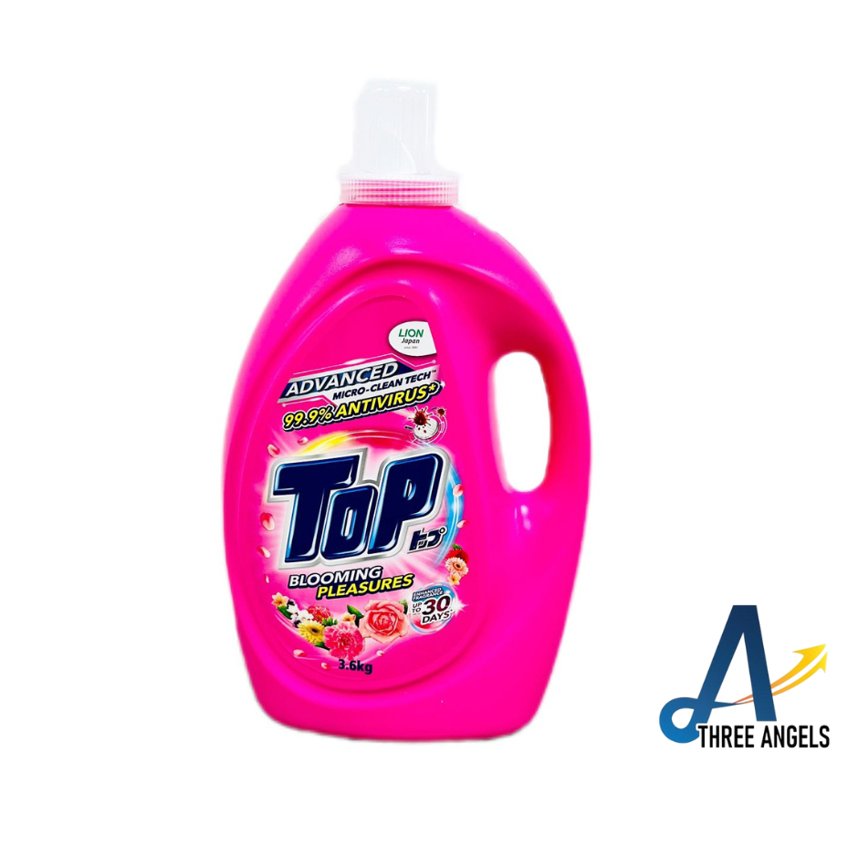 TOP Liquid Detergent - Blooming Pleasure (Pink) 3.6kg | Shopee Singapore