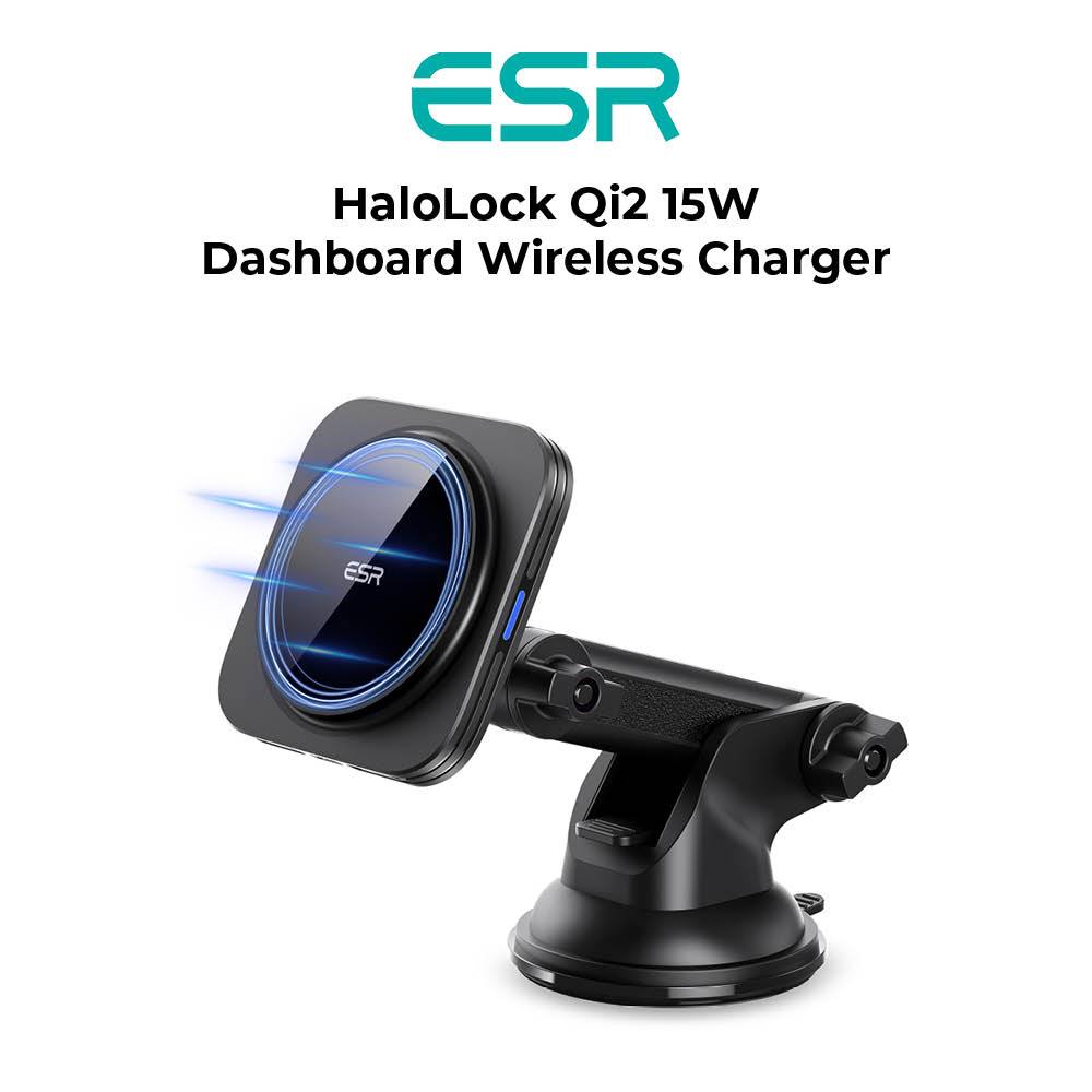 ESR HaloLock Qi2 15W Dashboard Wireless Charger | Shopee Singapore