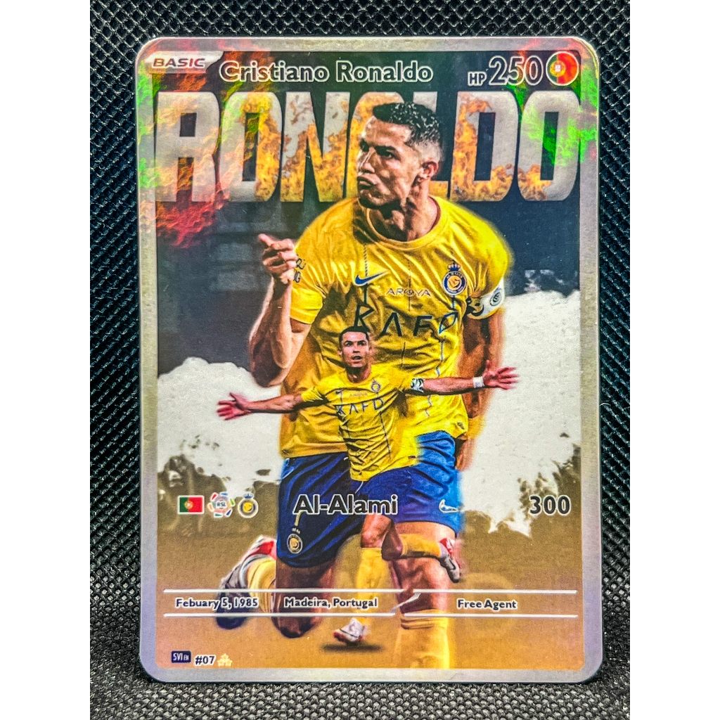 Cristiano Ronaldo Pokemon Card (Special Art) | Shopee Singapore