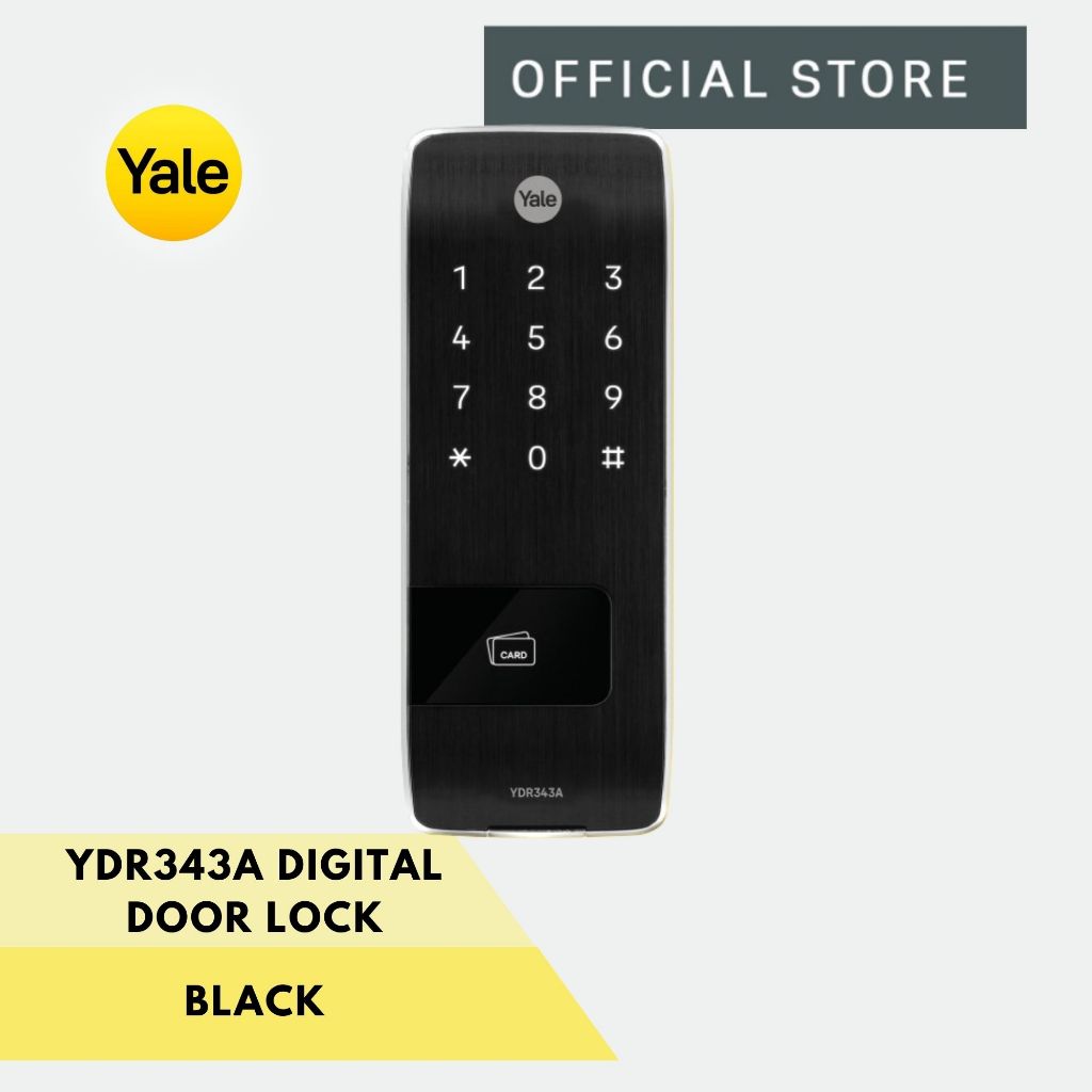 Yale YDR343A / YDR353A RFID Digital Door Lock (NOT Suitable for GATE use)(Bluetooth and Wifi ...