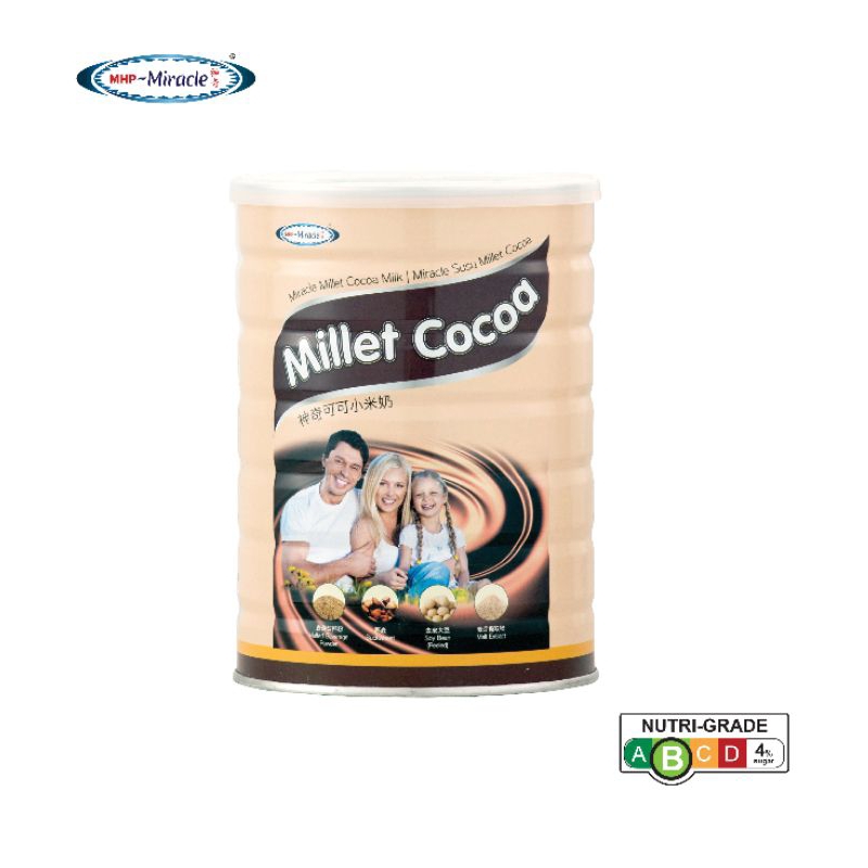Miracle Millet Cocoa Milk (900gm) 3 TIN | Shopee Singapore