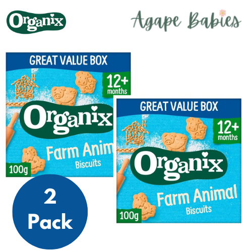 [2-Pk] Organix Goodies Organic Animal Shaped Biscuits, 100 G. | Shopee ...
