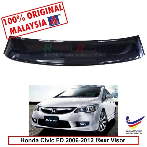 Honda Civic FD FD2 SNA 8th Gen (2006 - 2012) AG Rear Wing Spoiler ...