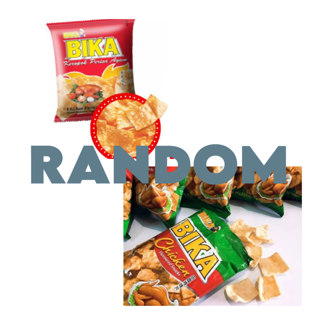 BIKA PARTY PACK SNACK CHIPS CHICKEN & VEGETABLE 14G X 8 PACKS MALAYSIA ...