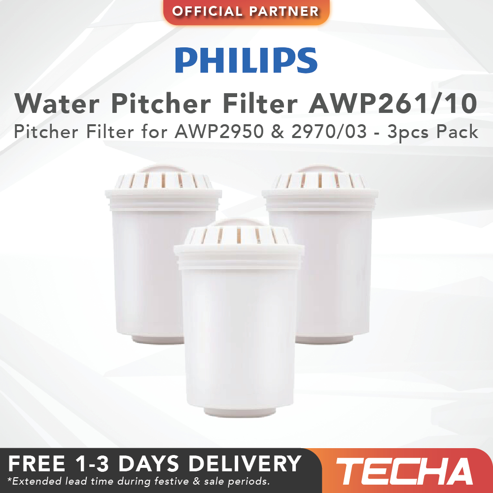 [FAST SHIP] Philips AWP261/10 Water Pitcher Filter (3pcs) | Shopee ...