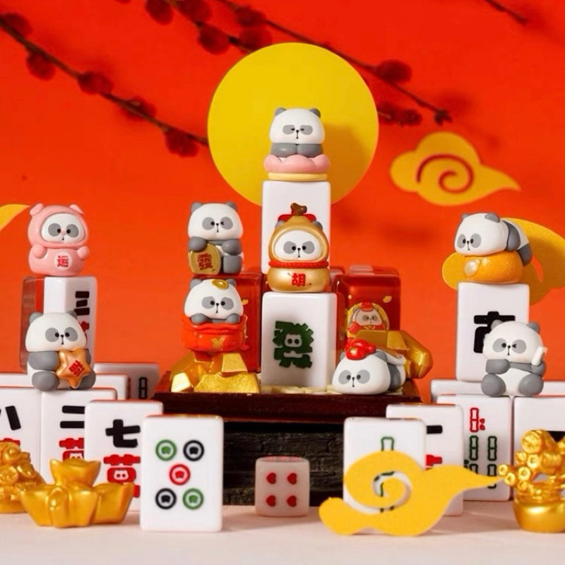 [Chinese New Year]Mr Pa Mahjong Series Mini Figure Blind box | Shopee ...