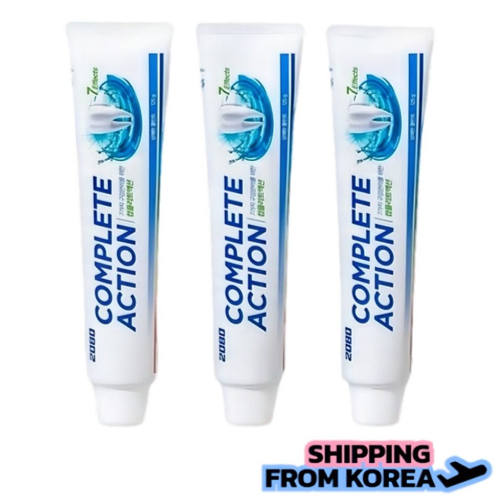 2080 Complete Action Toothpaste Cool Mint 375g (125g X 3EA) | Shopee ...