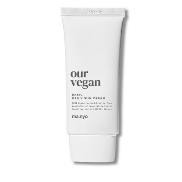 Our Vegan MANYO Basic Sunscreen SPF50+ PA++++, 50ml, 1 piece (Vegan ...