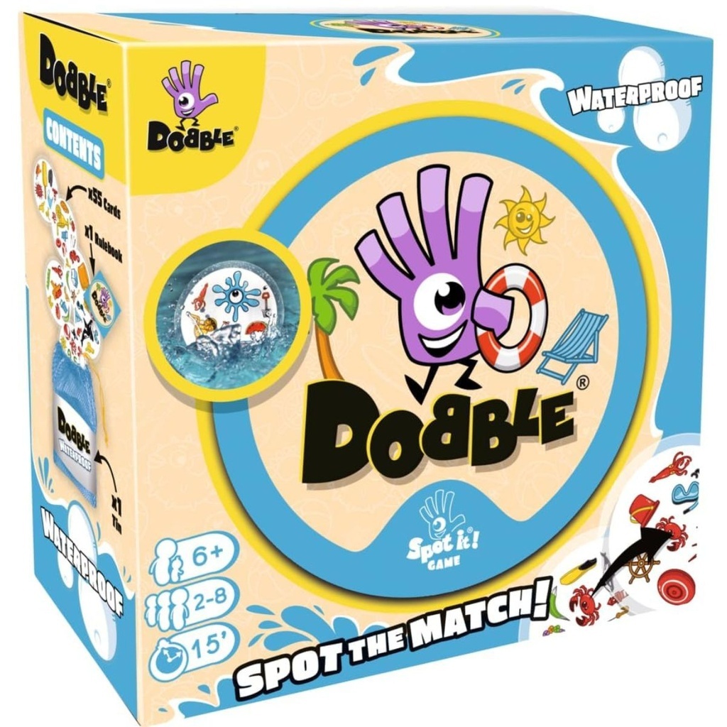 Zygomatic Spot it Dobble Beach Edition Board Game | Shopee Singapore
