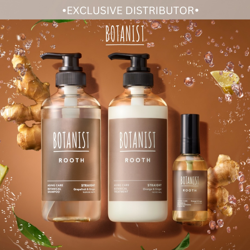 [Botanist] ROOTH Aging care Shampoo | Treatment | Hair Oil | Shopee Singapore