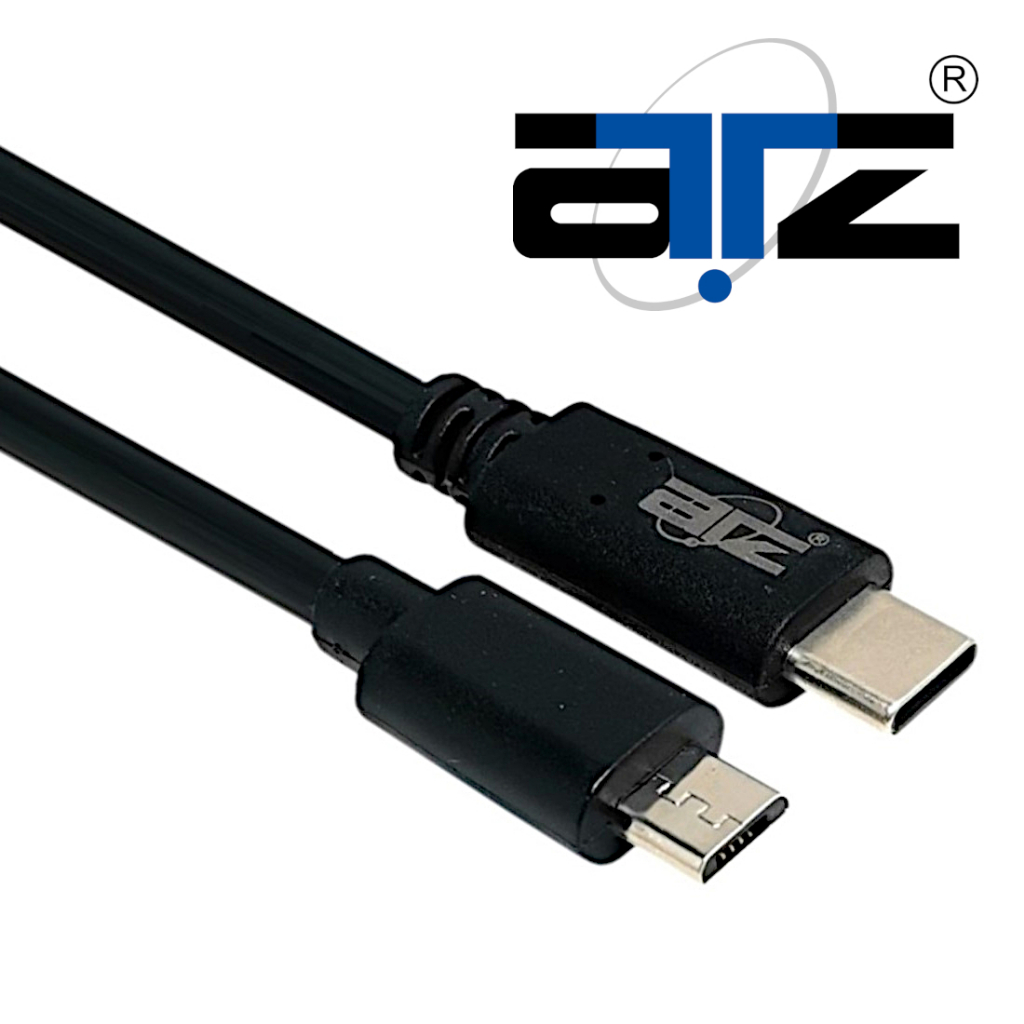 ATZ USB-C to USB 2.0 Micro-B Sync Charge OTG Adapter cable (1m), Mirco ...
