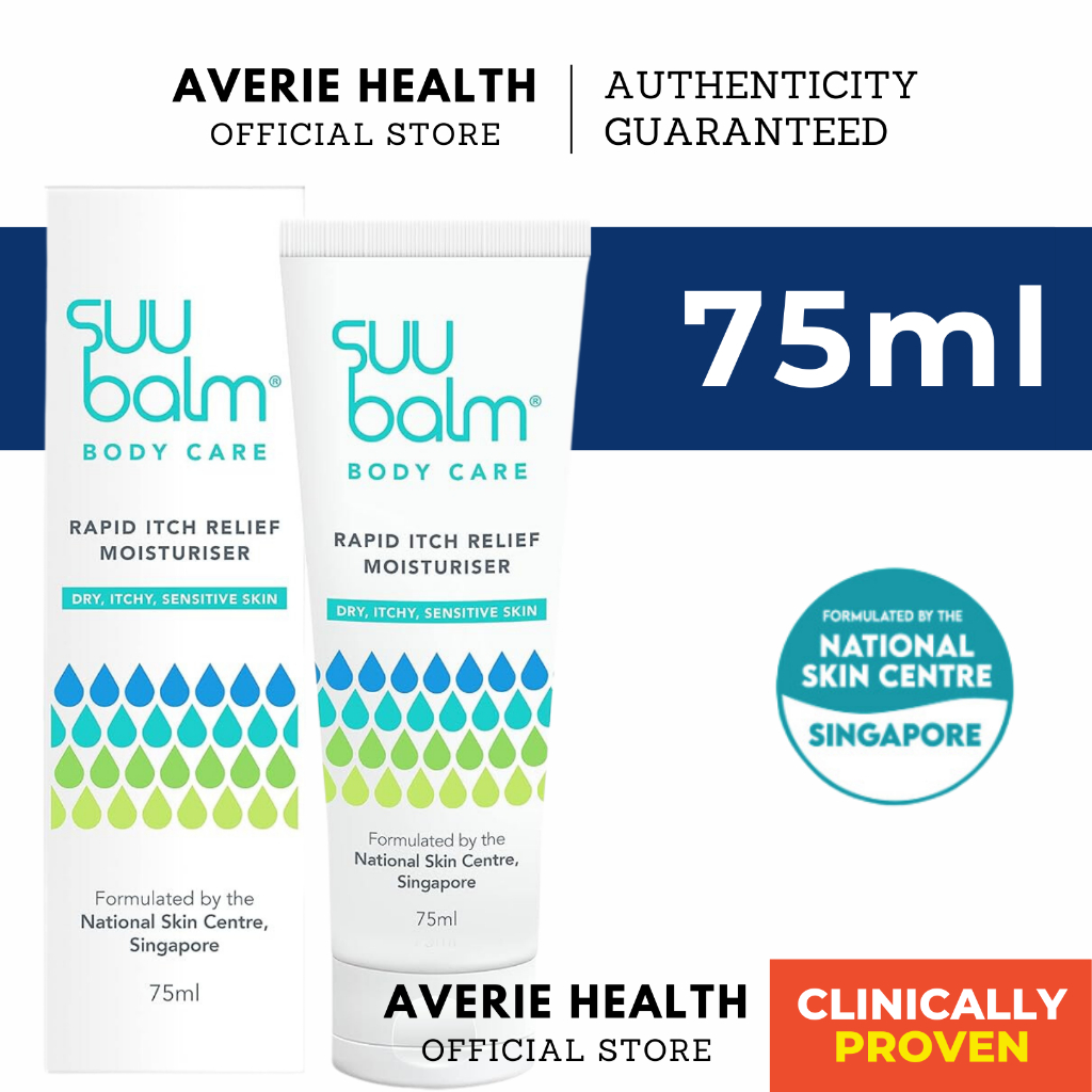 Suu Balm Itch Relieving Moisturising Cream 75ml | For Eczema Prone ...