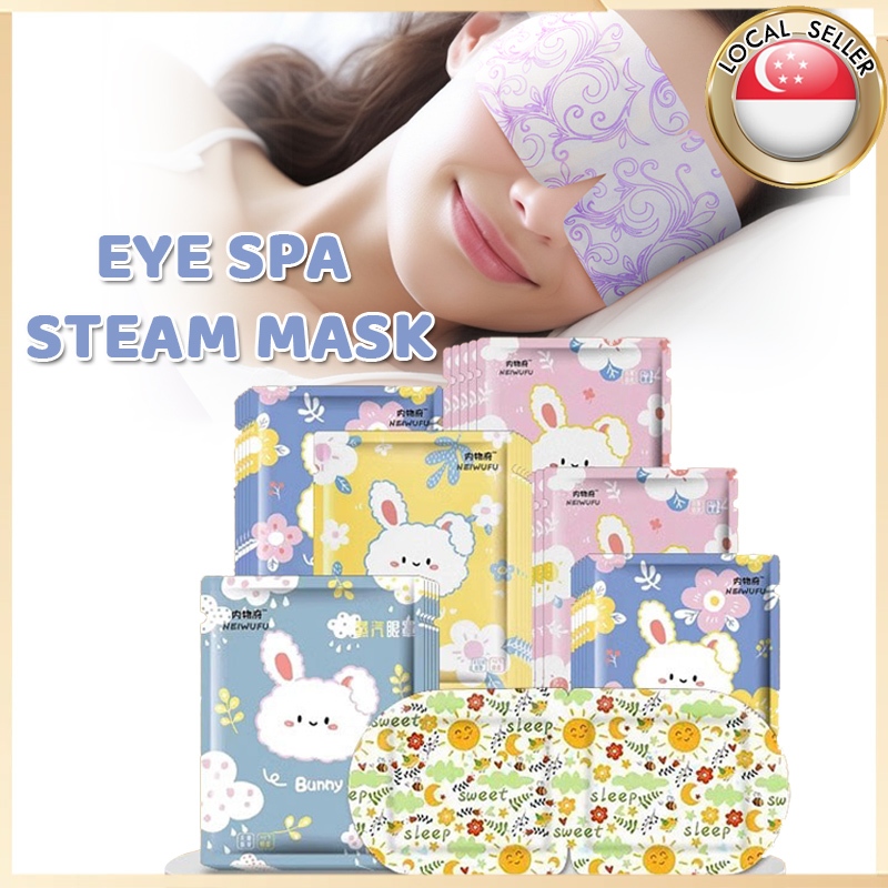 🇸🇬【SG stock】Rejuvenating Steam Spa Eye Mask | Heat pack | Heat Pad ...