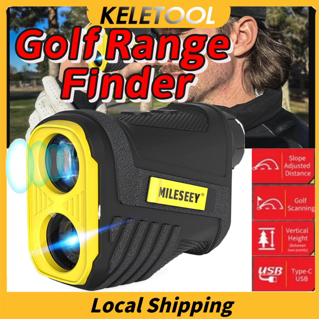 Golf Laser Rangefinder 600m with Slope Mileseey Digital Angle Finder ...