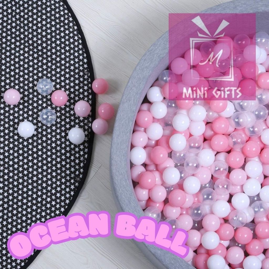 【Mini Gifts】100PCS Set Ocean Balls Ball Pit Kids Birthday Gift | Shopee ...