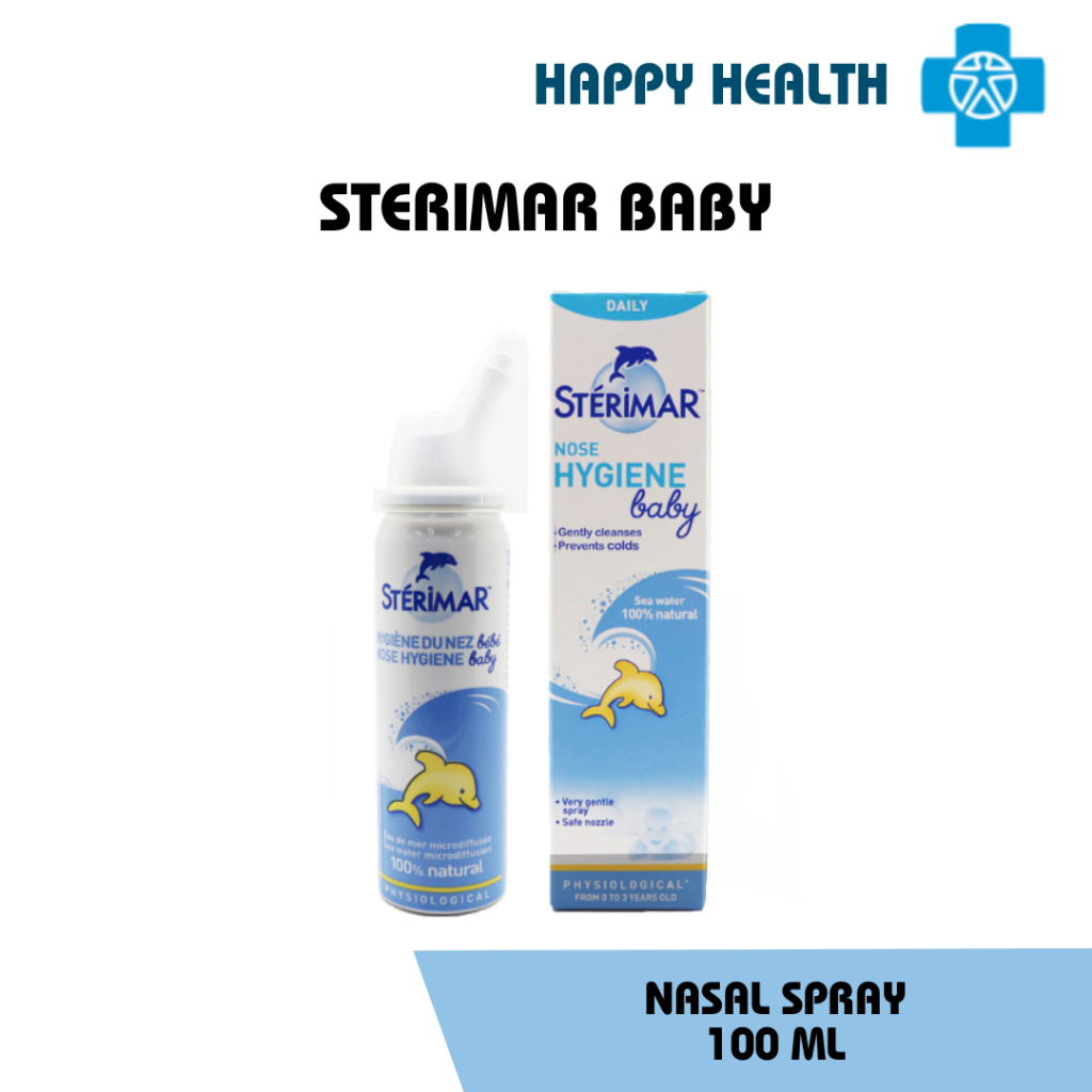Sterimar Nasal Spray (100ml) for Baby and Children Breathe Easy Blocked ...