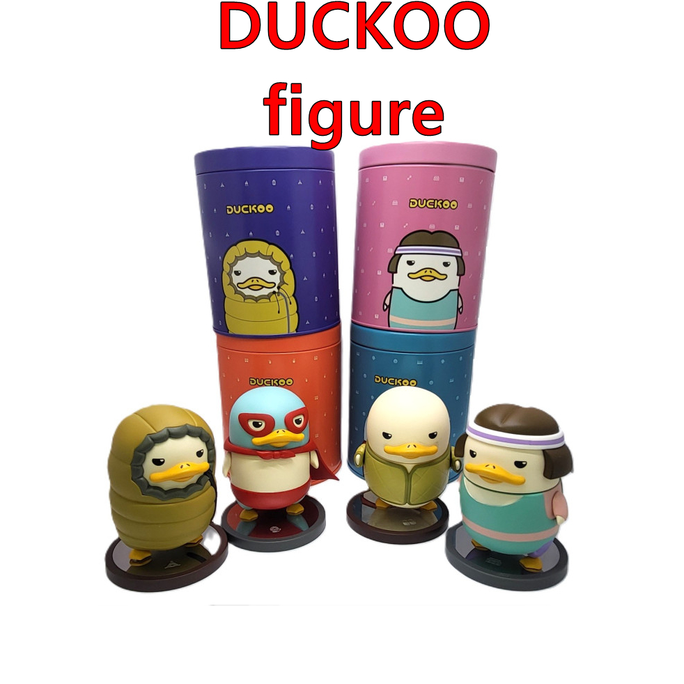 [POP MART] DUCKOO figure doll / Being Camping Aerobics Wrestling ...